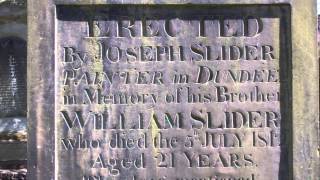 Tour Scotland: Tour Scotland Video Slider Gravestone Howff Cemetery Dundee