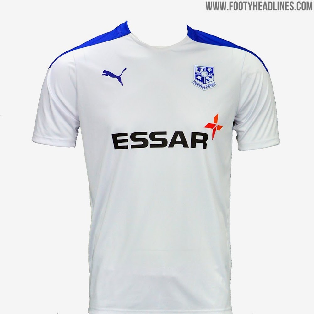 Tranmere Rovers 20-21 Home Kit Released - Footy Headlines