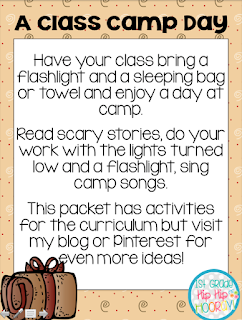 1st Grade Hip Hip Hooray!: A class of "Happy Campers"!