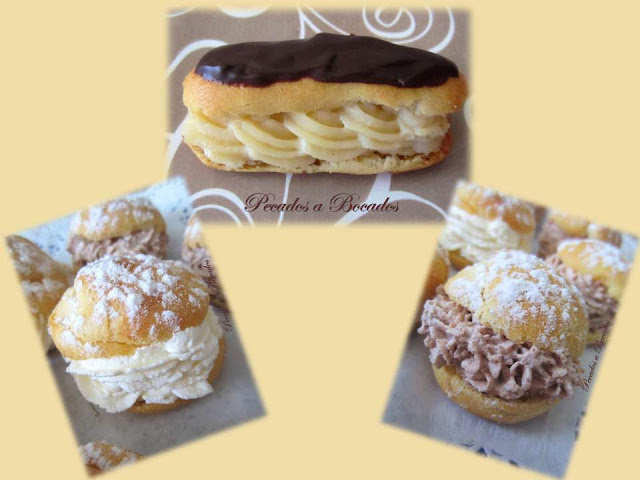 Pecados a bocados: Eclair y profiteroles
