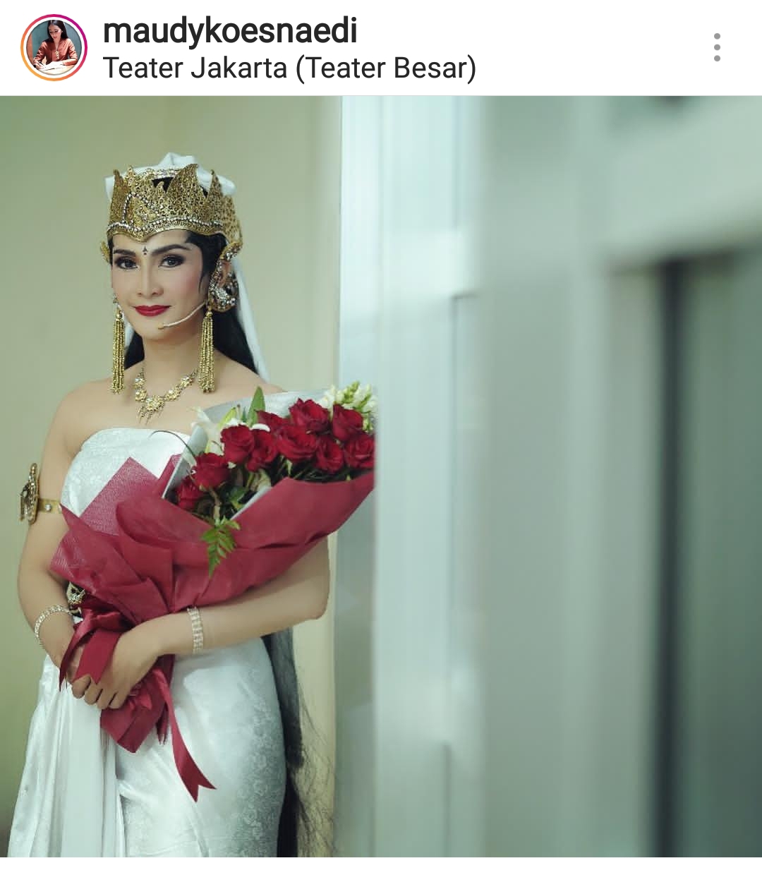 travelplusindonesia: Jadi Dewi Amba, Maudy Koesnaedi Dihujani Pujian