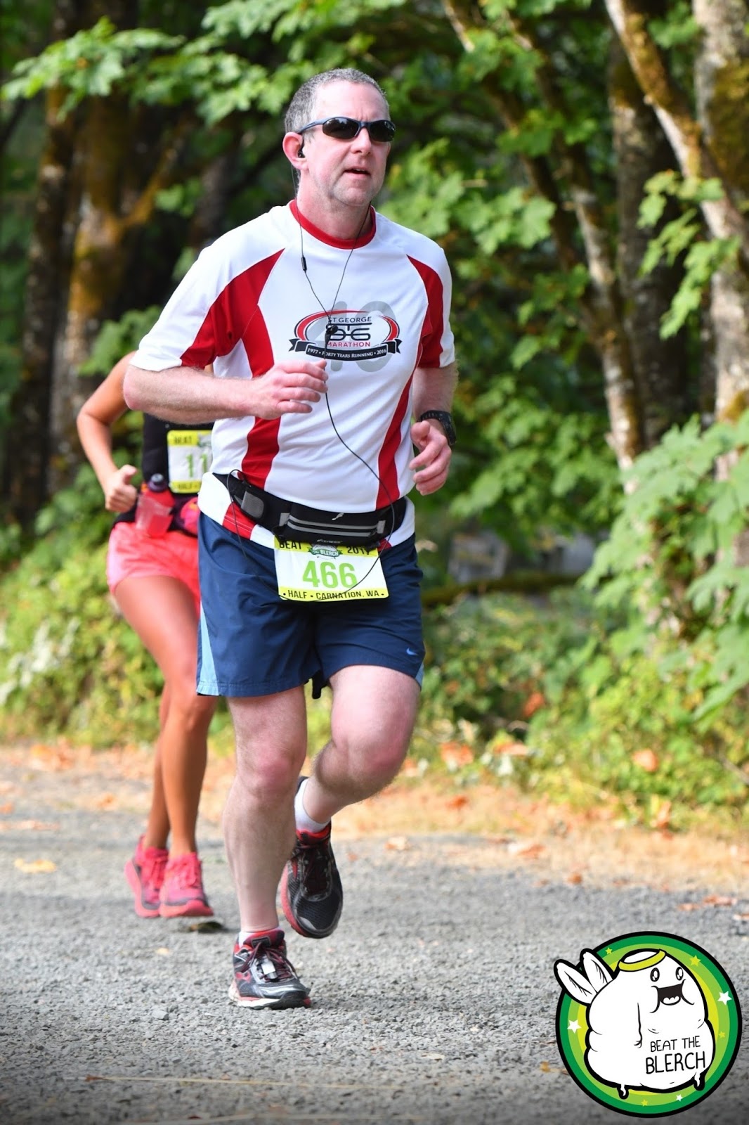 Views from two wheels: Beat the Blerch Half Marathon