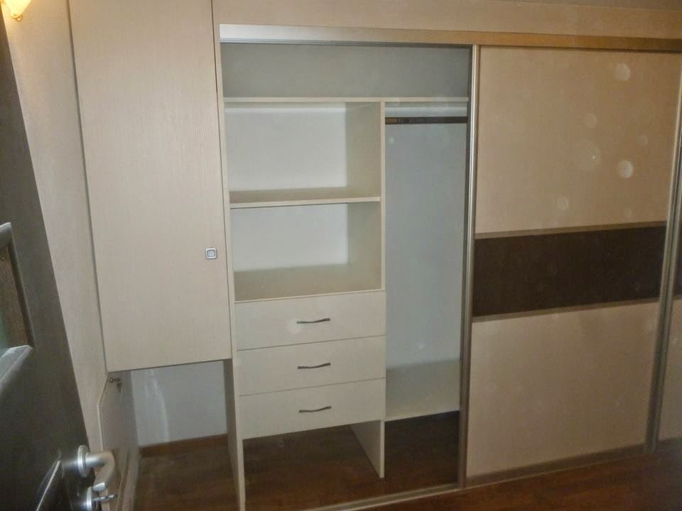 Dressing din pal cu sertare si cu usi glisante | Mobilier cu design elegant