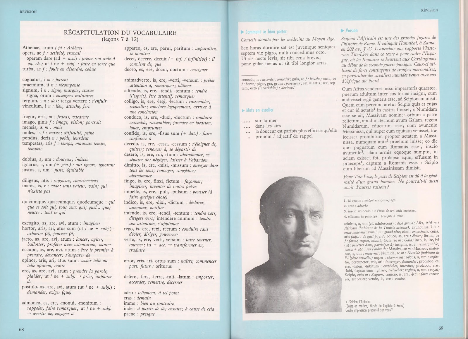 école : références: Martin, Gaillard, Cousteix, Laliman, Latin seconde ...