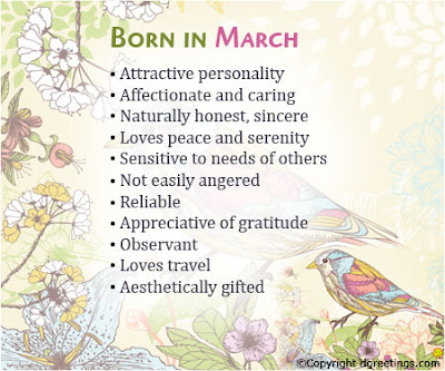 Juliet Jikes: Fascinating Traits Of People Born In March