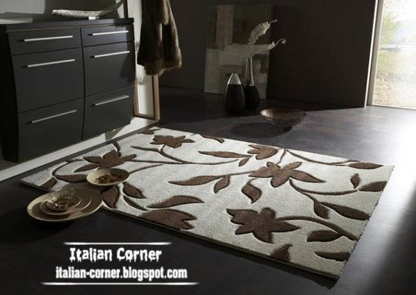 Italian flower carpets models - Italy flower rugs designs