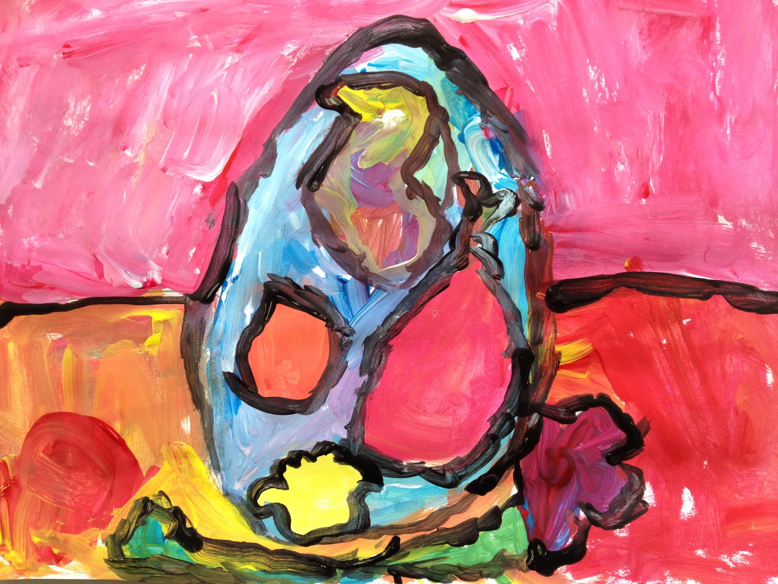 Cezanne-Inspired Still Life - a Step Further! • TeachKidsArt