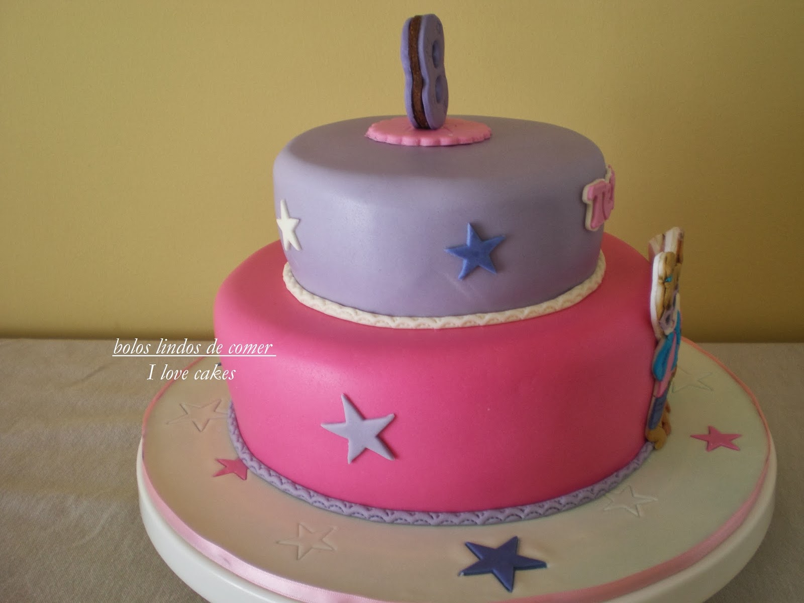 Bolos lindos de comer: Bolo Esquiletes / Chipettes cake