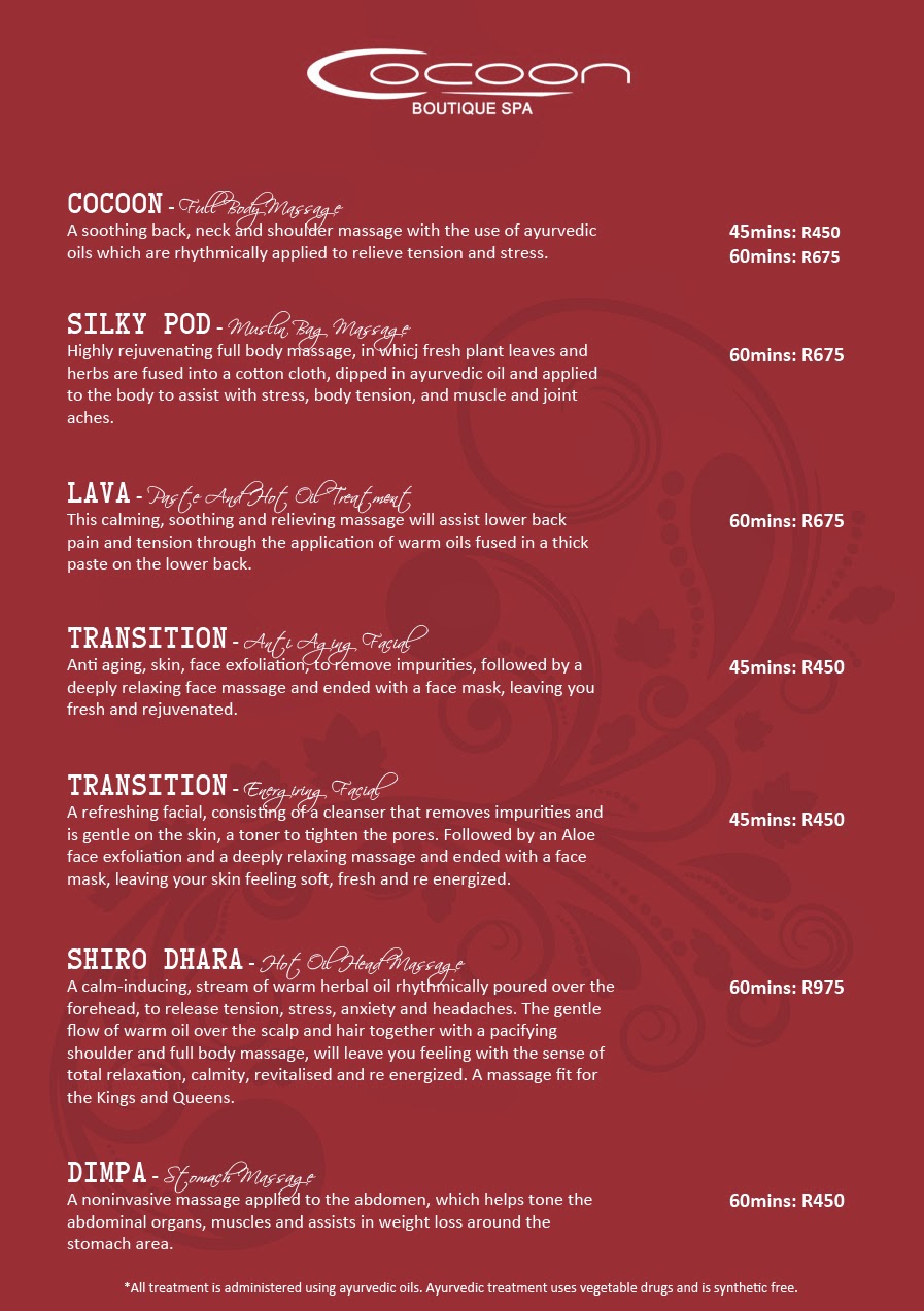 The Life's Way: Product Review - COCOON Boutique Spa @ Radisson Blu ...