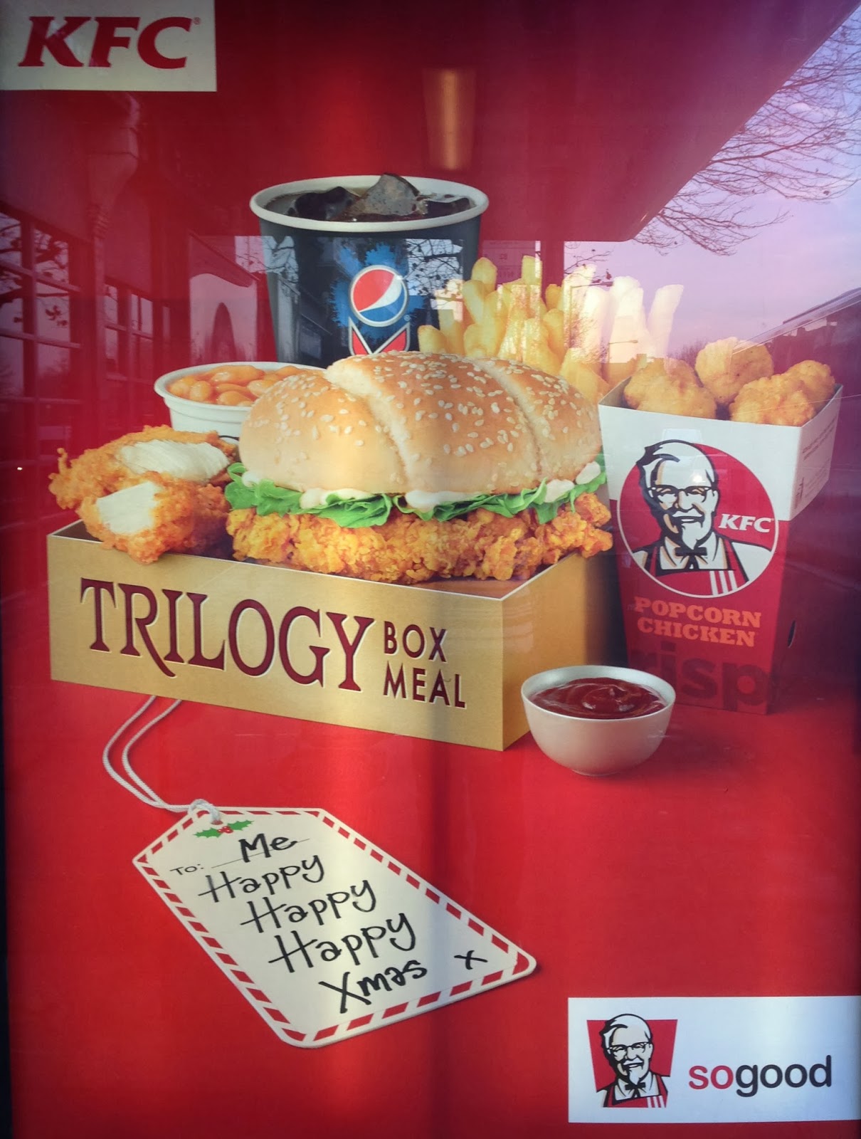 Forget What Did: KFC: Putting the 'bleak' into midwinter.