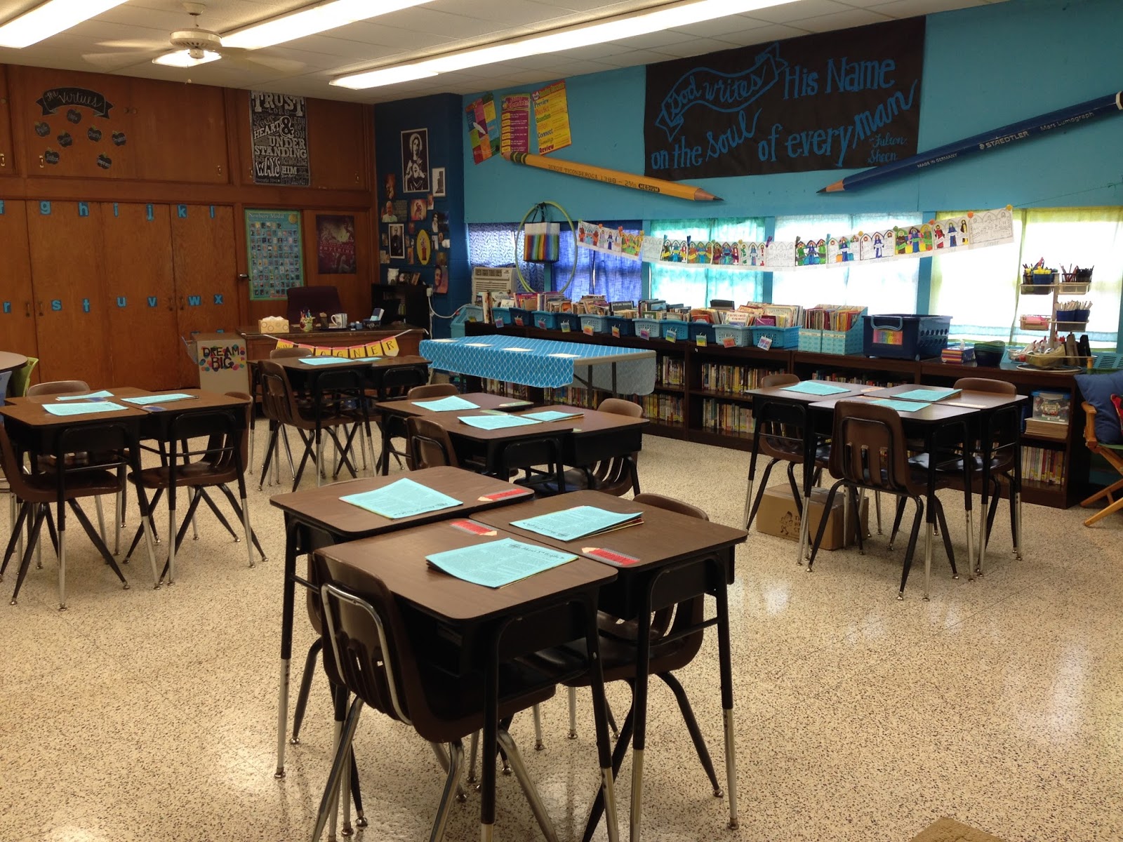 Look to Him and be Radiant: Home Sweet Classroom