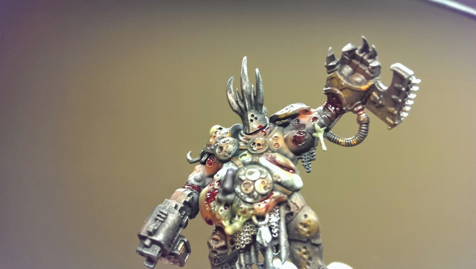 Pretty Much Anything Cool: The 40k Glottkin Part 2 (CSM lord and GUO)