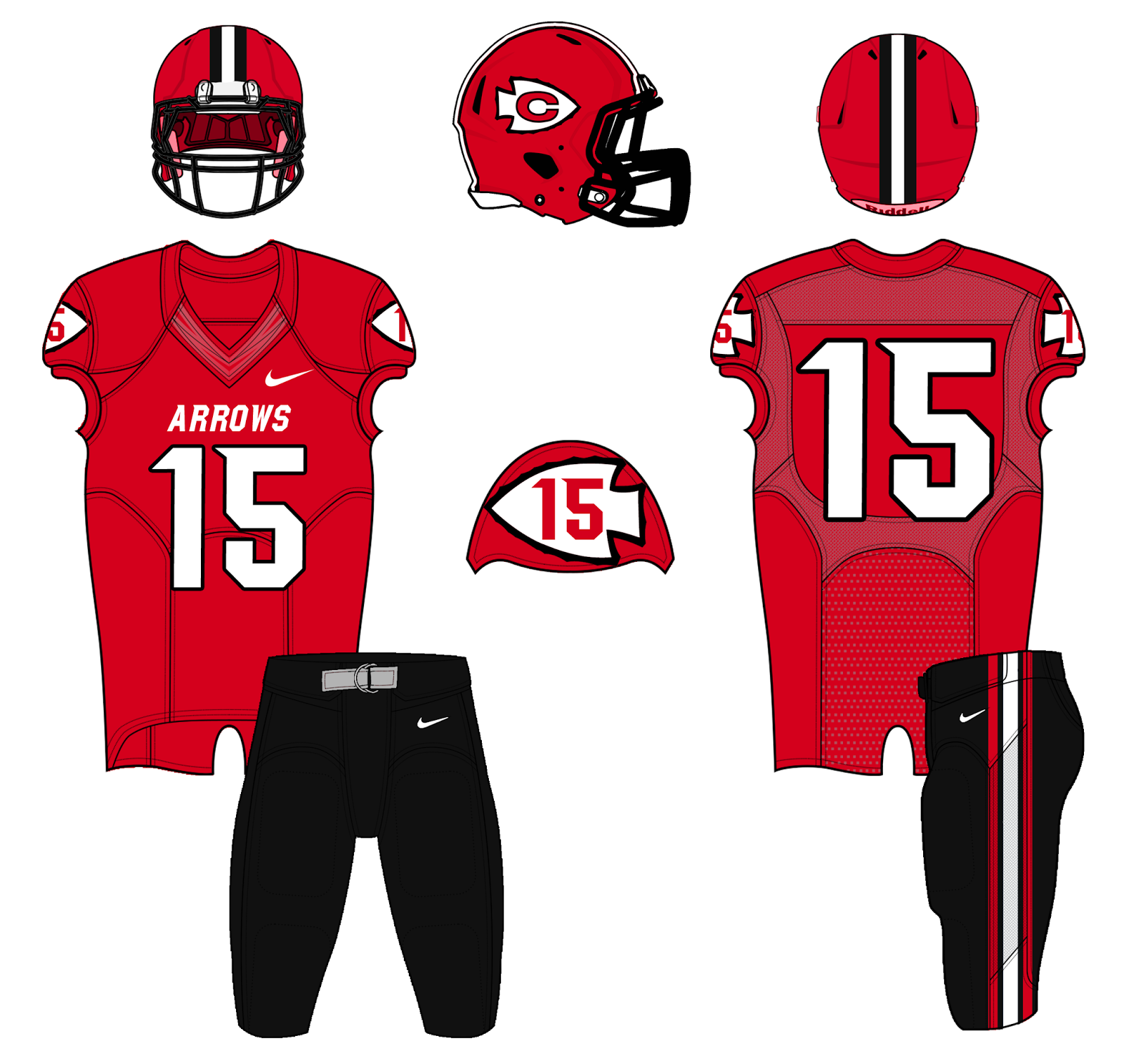 Mississippi High School Football Helmets: Clinton