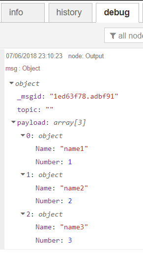 Learning Node-RED: Working with messages - part 2