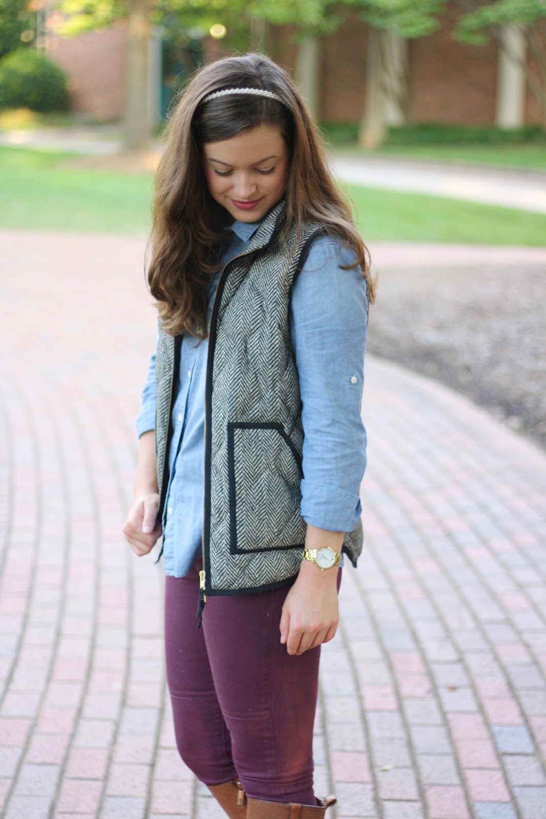 fall campus outfit + week in my life - The Classic Madison