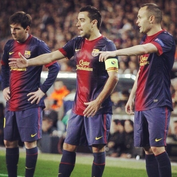 Messi , Iniesta and Xavi Hernández - the Magical MIX from the golden ...