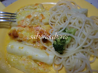 Sabor e Saberes: Filetes Perca com delicias do mar