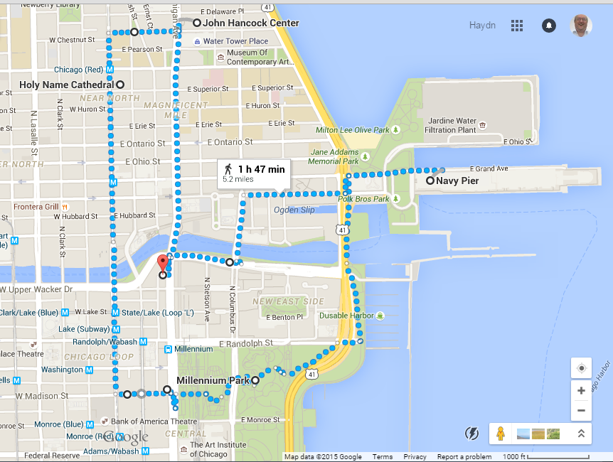 USA 2015 - Drew's last eight states: On State Street that great street