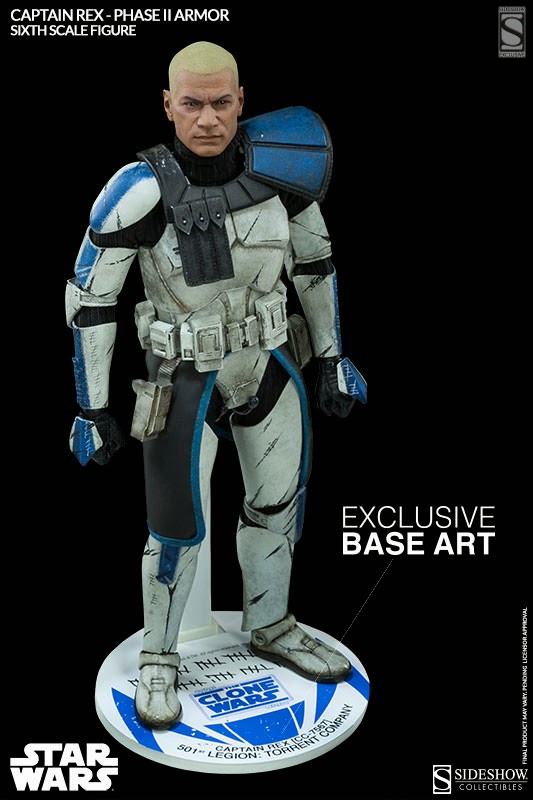 Star Tuga Wars: Star Wars Captain Rex Phase 2 Sideshow