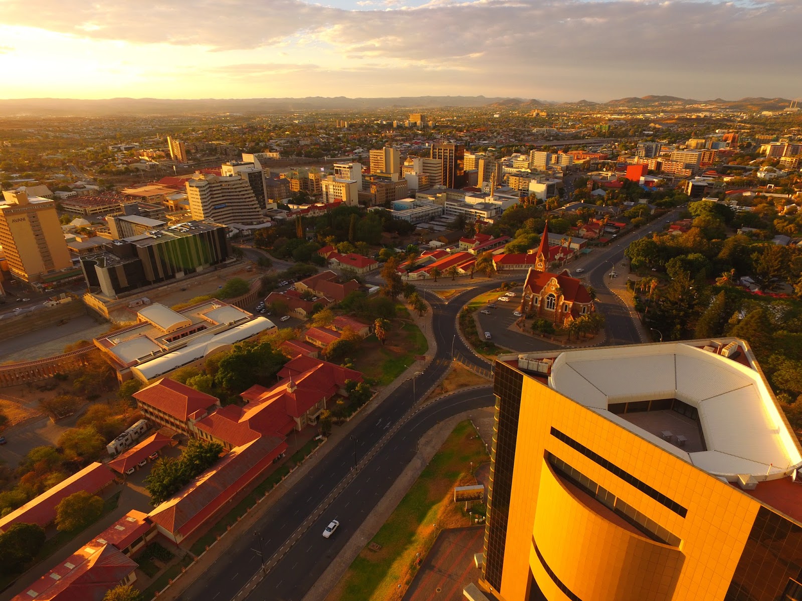 News from Southern Africa & Namibia: Namibia: Tour of Christuskirche in ...