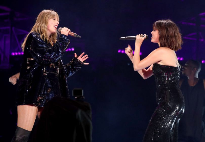 Taylor Swift & Selena Gomez - Rose Bowl 5/19/18 ~ cotibluemos