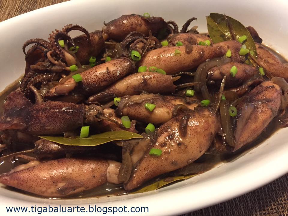 Squid Adobo Recipe