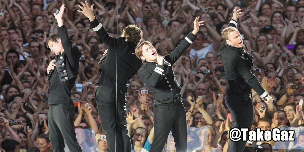 TakeGaz : LEAKED - TAKE THAT TOUR JUNE 2015 MANCHESTER 25th ANNIVERSARY