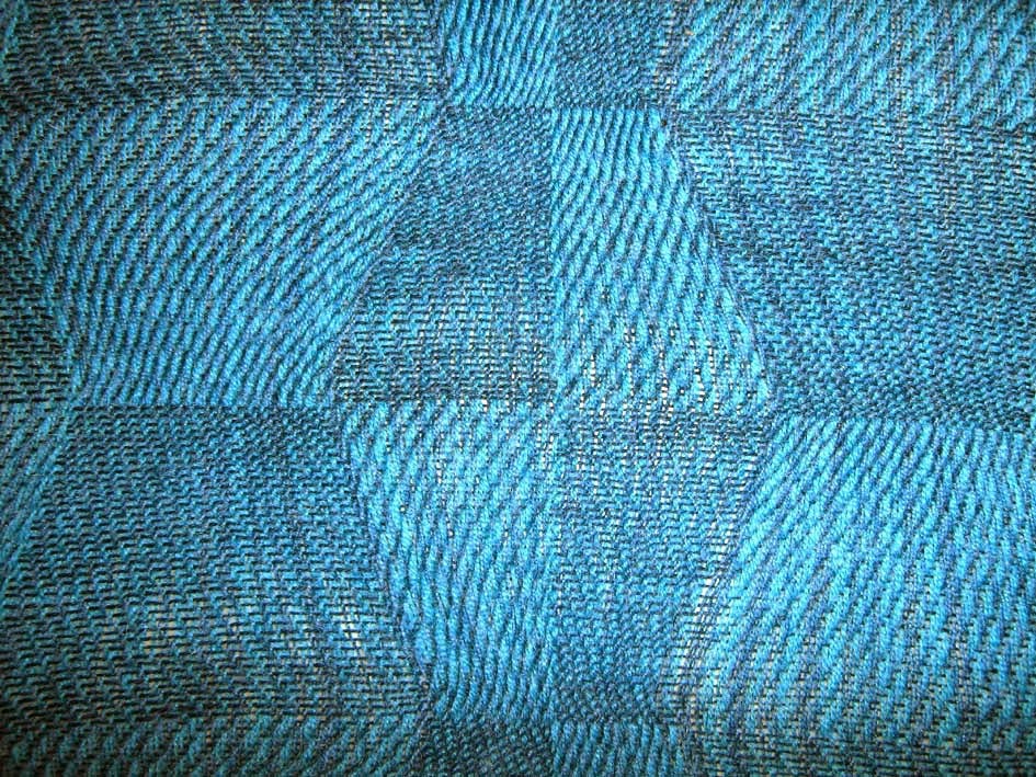 Kerstin's extras: Two-block turned twill sample