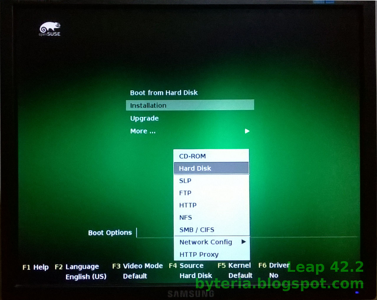 Byteria: openSuse Leap 42.2 - Instalação e configuração