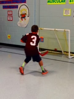 physical education station: Stick Handling Skills - Floor Hockey