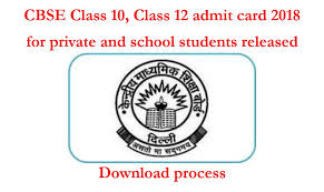 CBSE class 10th, 12th admit cards to release, check direct link here ...