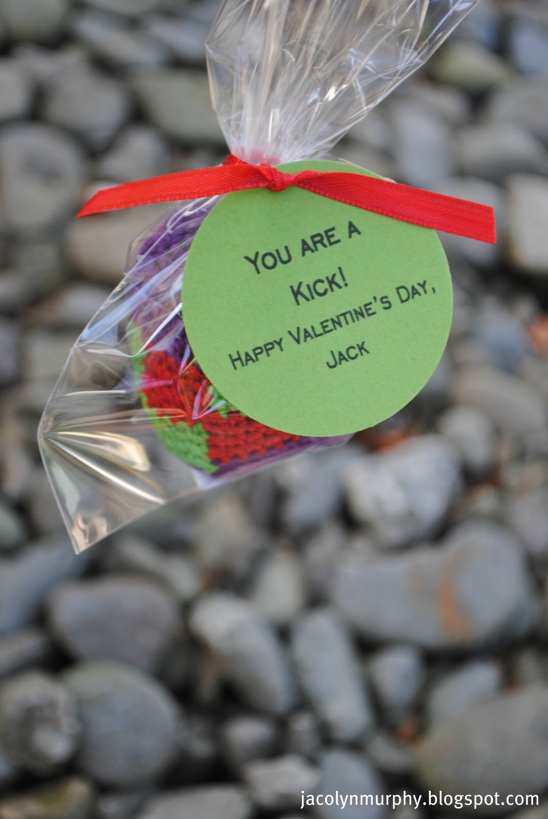 Jac o' lyn Murphy: Hacky Sacky for Jacky...his Valentines