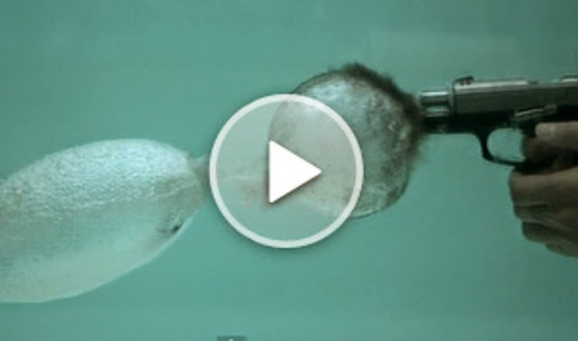 This is How Gunshot Looks Like under Water | FunPics!