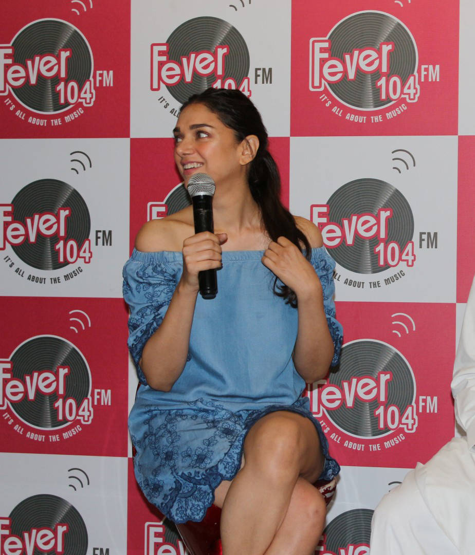 Aditi Rao Hydari At Bhoomi Movie Promotions Stills