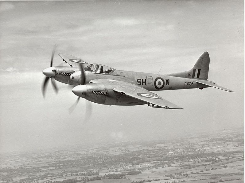 daily timewaster: De Havilland Hornet