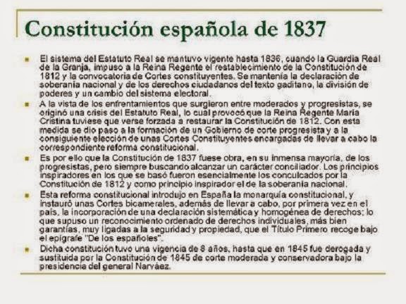 Lahiguera (JAEN): LA CONSTITUCION DE 1837, EL PRIMER INTENTO DE UNA ...
