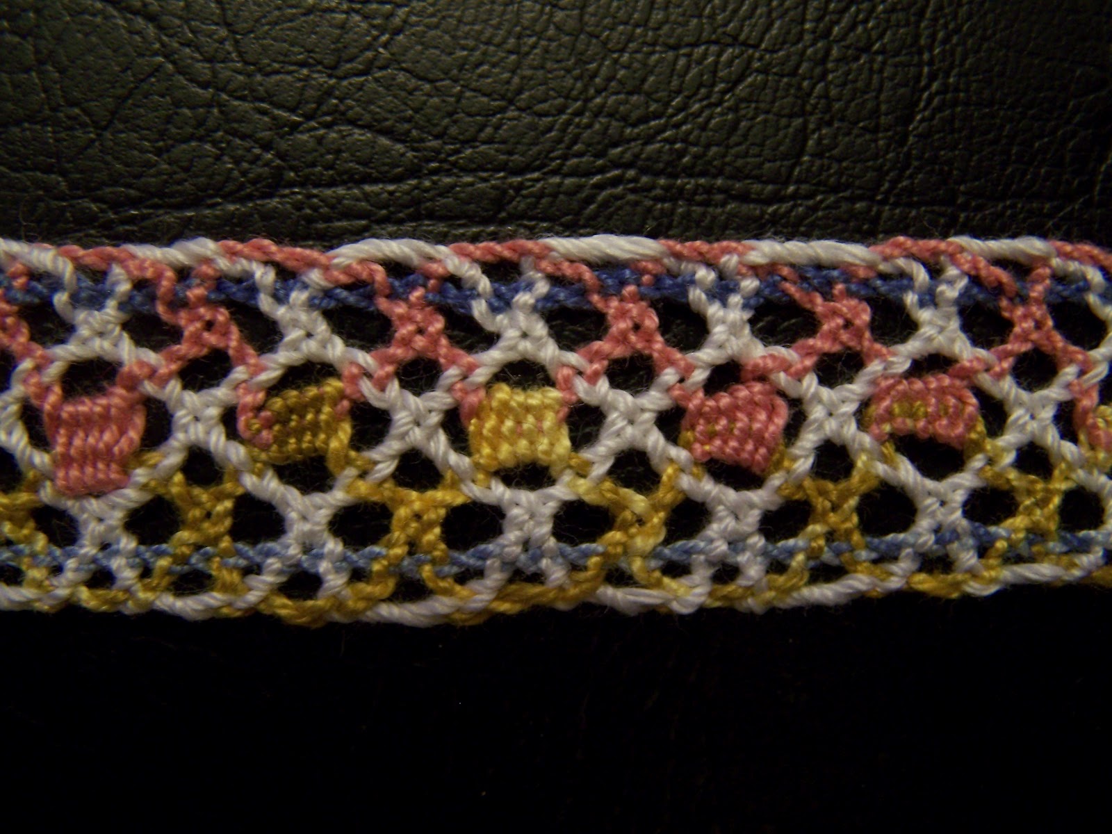 La dentelle de Pierrot: Points d'esprit carrés