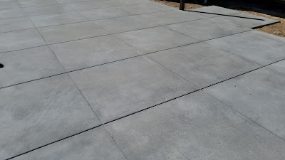 The 2 Minute Gardener: Photo - Colored Concrete Davis Color Medium Gray