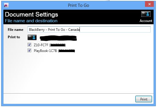 David Jenkins Tech Geek Blog: BlackBerry Print To Go App Updated to ...