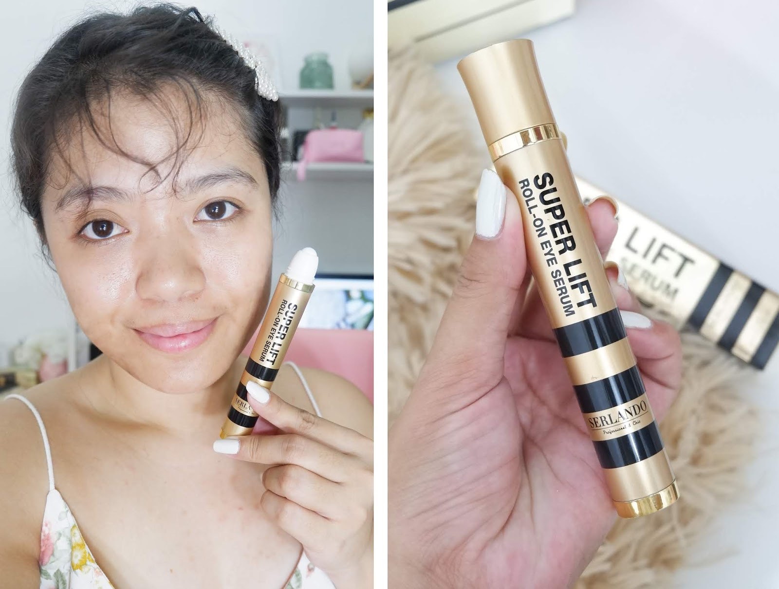 SERLANDO SUPER LIFT ROLL-ON EYE SERUM REVIEW — Cessa