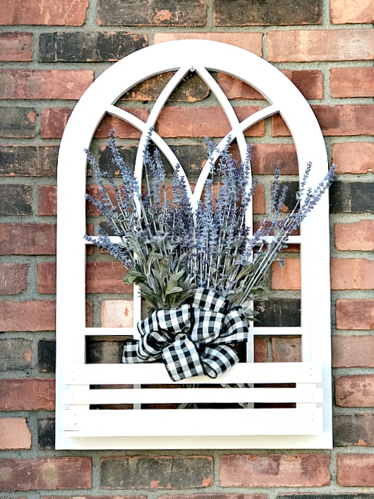 How to Make an Arched Window Flower Box