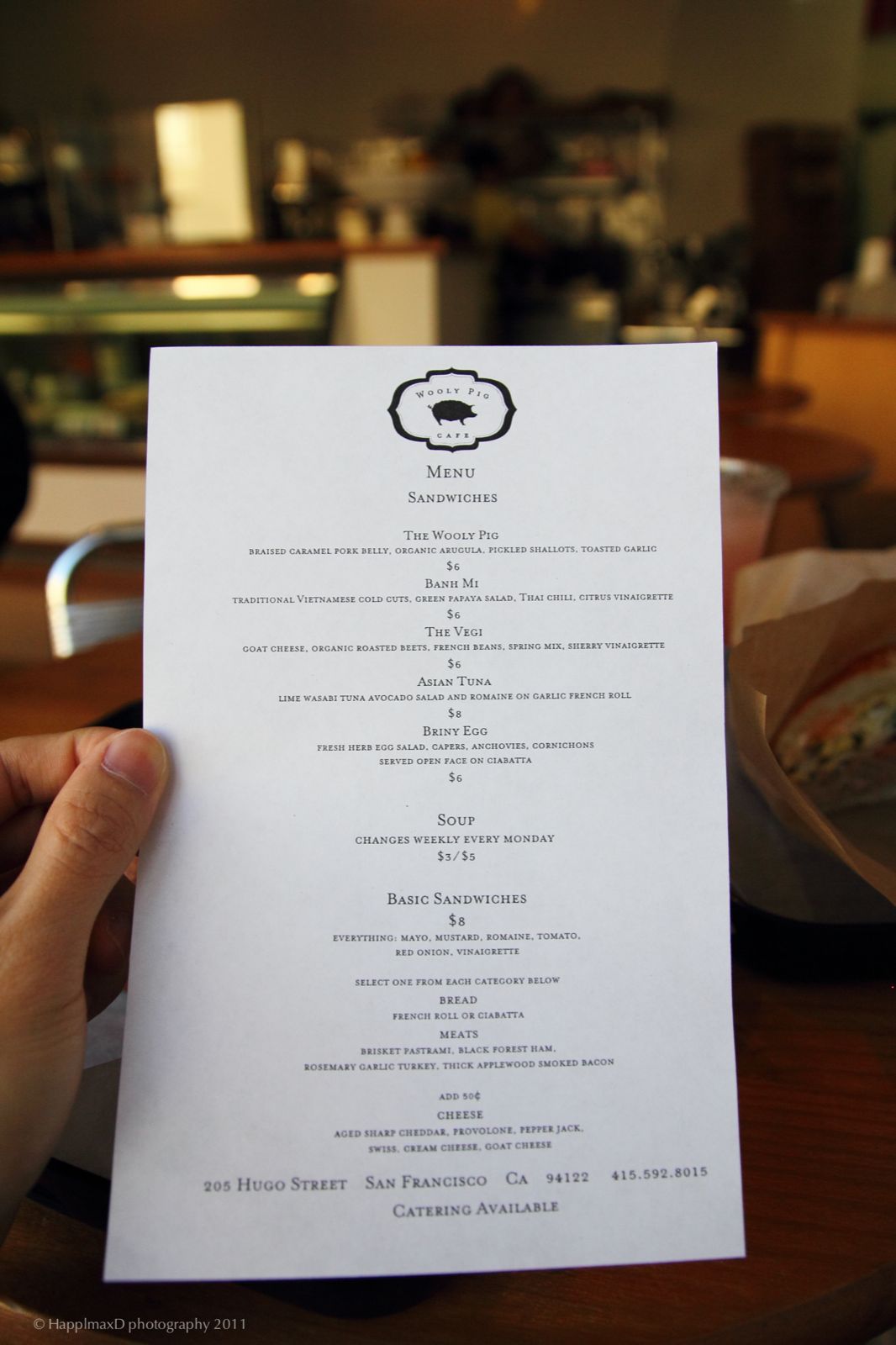 猴子唱片行: San Francisco 大口吃 - Wooly Pig Cafe