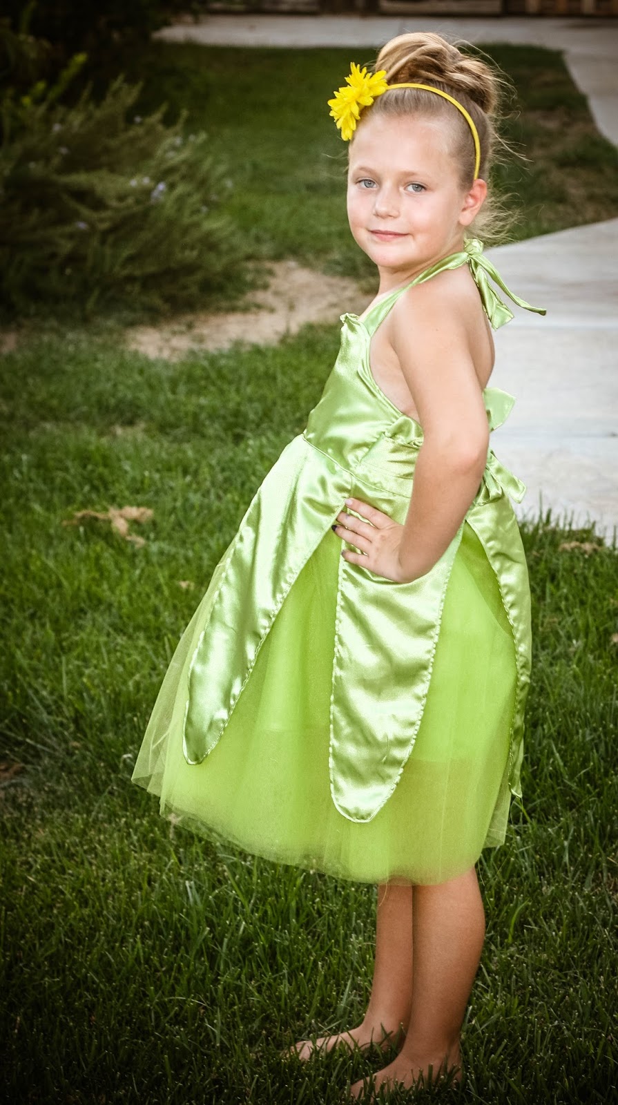 Finley Gray: Part One Tinkerbell Costume Tutorial