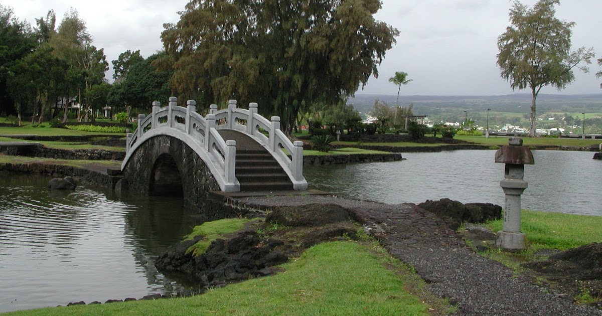 Bridge of the Week: Hawaii's Bridges: Lili'uokalani Garden Bridges (2)