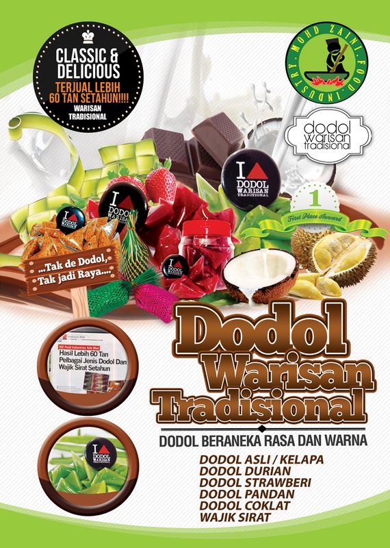 Poster DODOL WARISAN TRADISIONAL