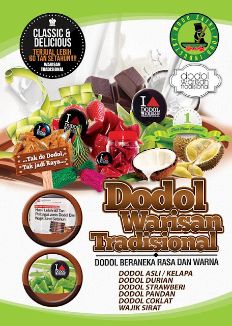 Poster DODOL WARISAN TRADISIONAL