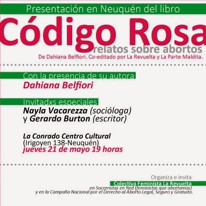 la cebolla de vidrio: Lectura sobre “Código Rosa, relatos sobre abortos ...