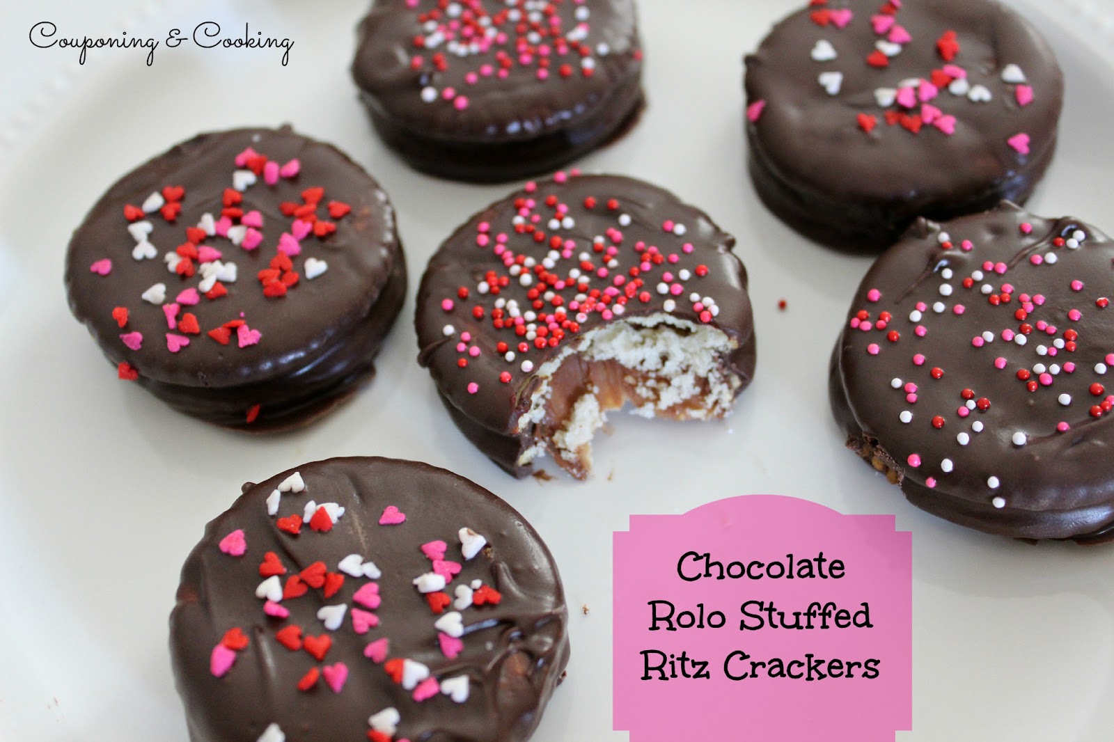 Tobins' Tastes: Chocolate Covered Rolo & Ritz Cracker Sandwiches