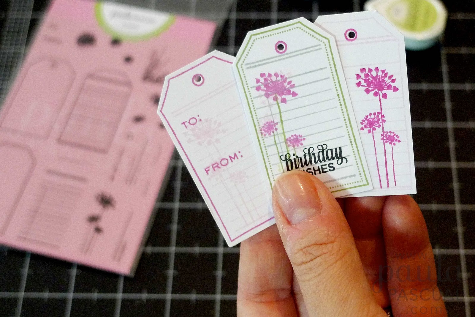 Paula Pascual: Punchable Tags - Tutorial