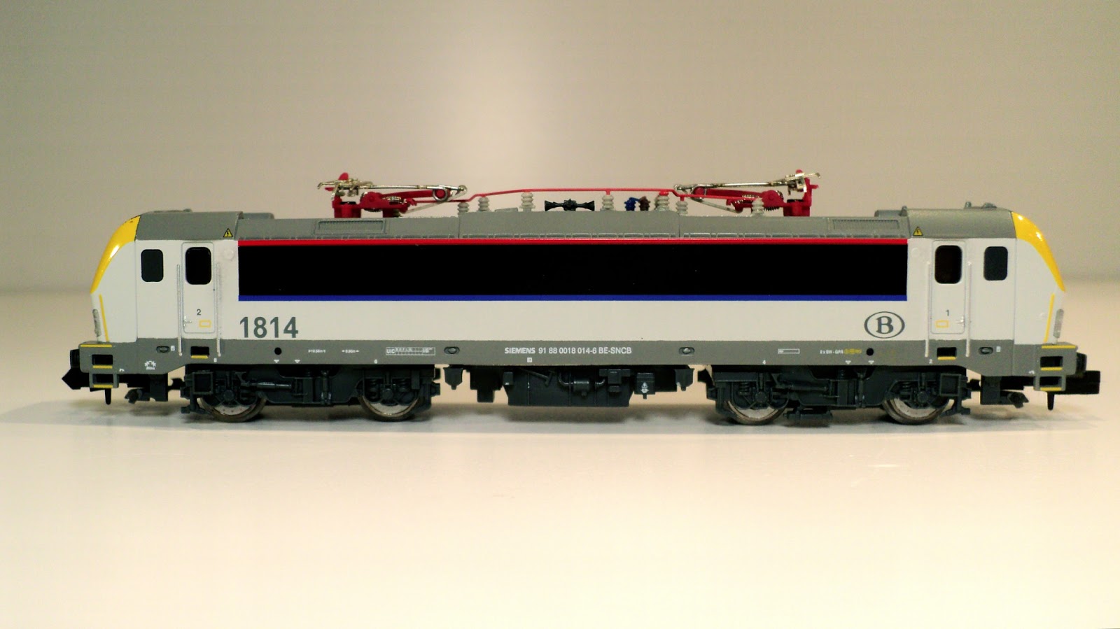 quinntopia - An N Scale blog: Locomotive Roster: Hobbytrain H2966 SNCB ...